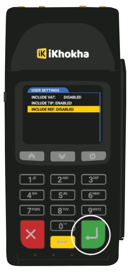 Adding a Reference Number to Transactions